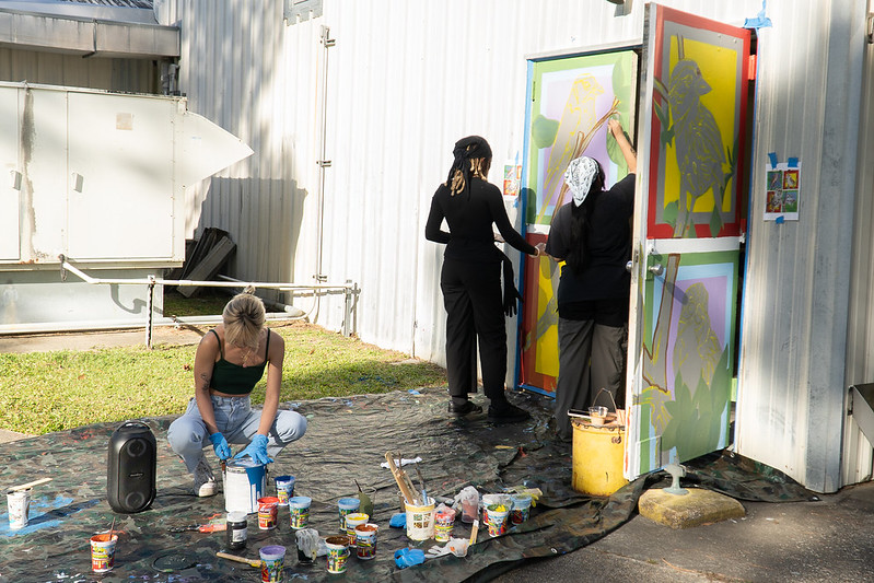 Fine Art Students Create Bird Murals, Raise Climate Change Awareness ...